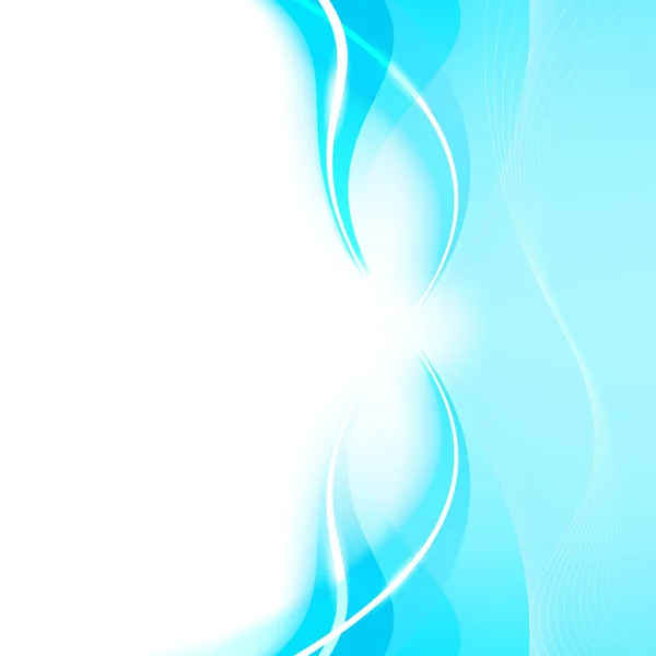 Blue background with wave. Vector Illustration Stock Vector by ©UnsCREW ...