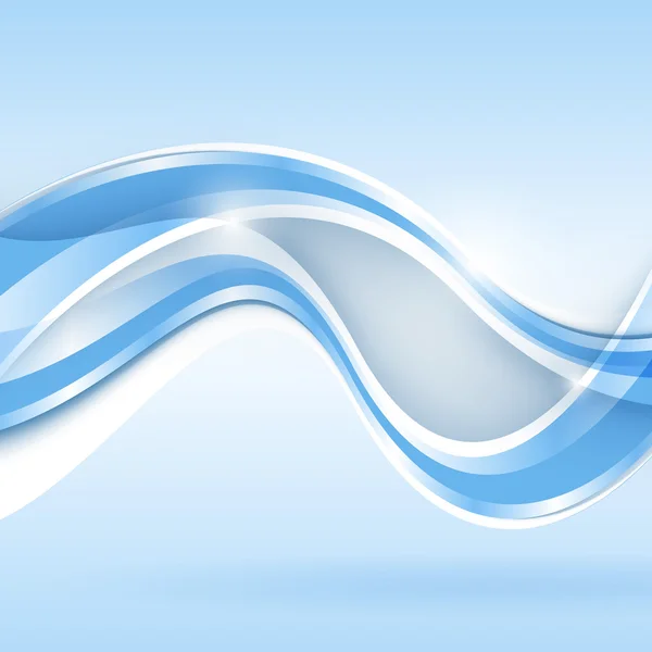 Abstract blue background with wave. Vector illustration Stock Vector by ...