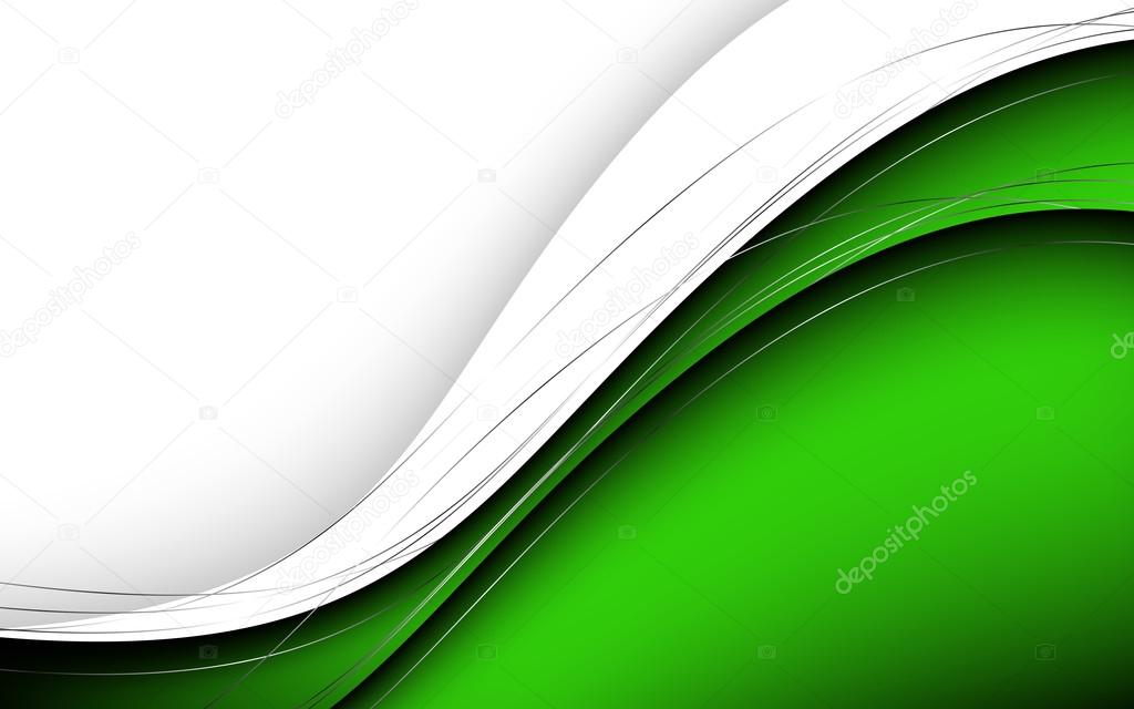 Stylish abstract green background. Vector Illustration Stock Vector by ...