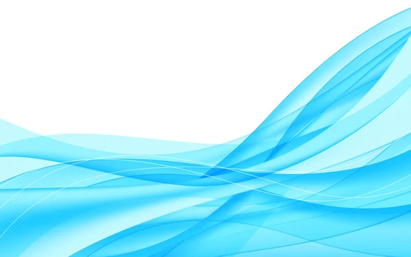 Abstract blue background with wave. Vector illustration Stock Vector by ...