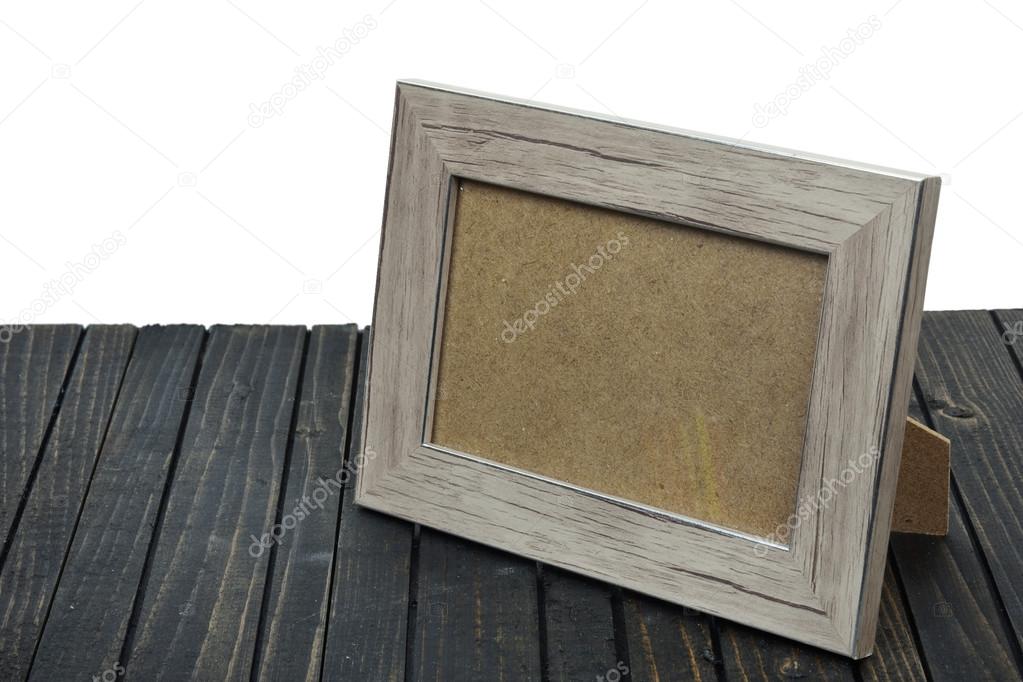 Photo frame on table — Stock Photo © fuzzbones #119047538