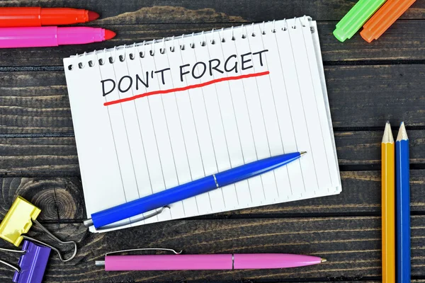 Dont forget Stock Photos, Royalty Free Dont forget Images | Depositphotos