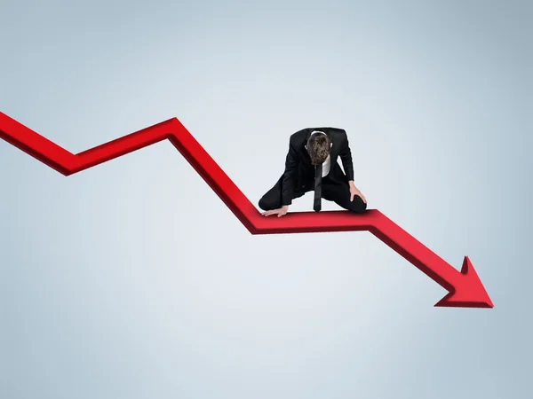 Arrow report loss statistics - Stock Image - Everypixel