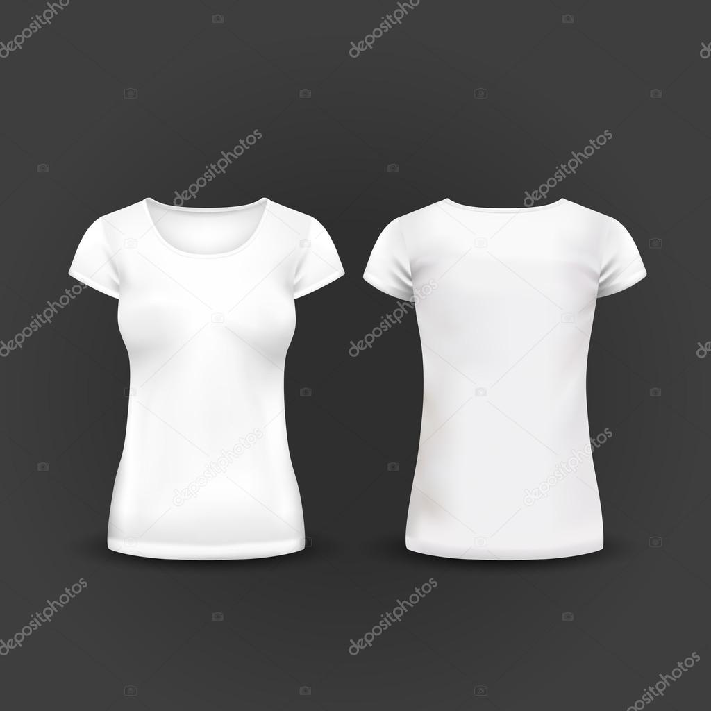 Vector T Shirt Design Template Women And Men — Stock Vector