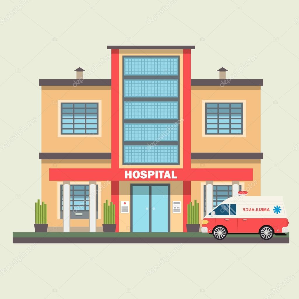 Vector design of hospital Stock Vector Image by ©cookamoto #77213957