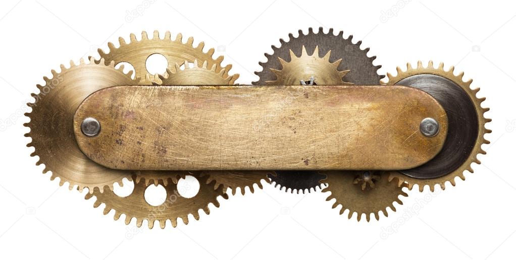 Steampunk clockwork mechanism Stock Photo by ©tuja66 124262352