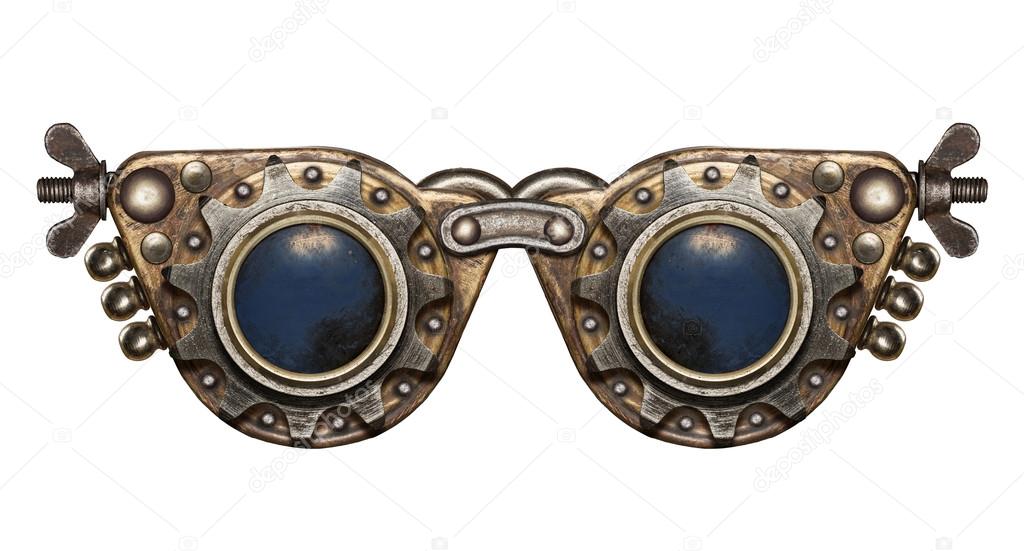 Robots Steampunk Goggles