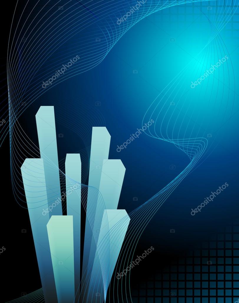 Technical blue abstract background Stock Vector Image by ©adigrosu ...