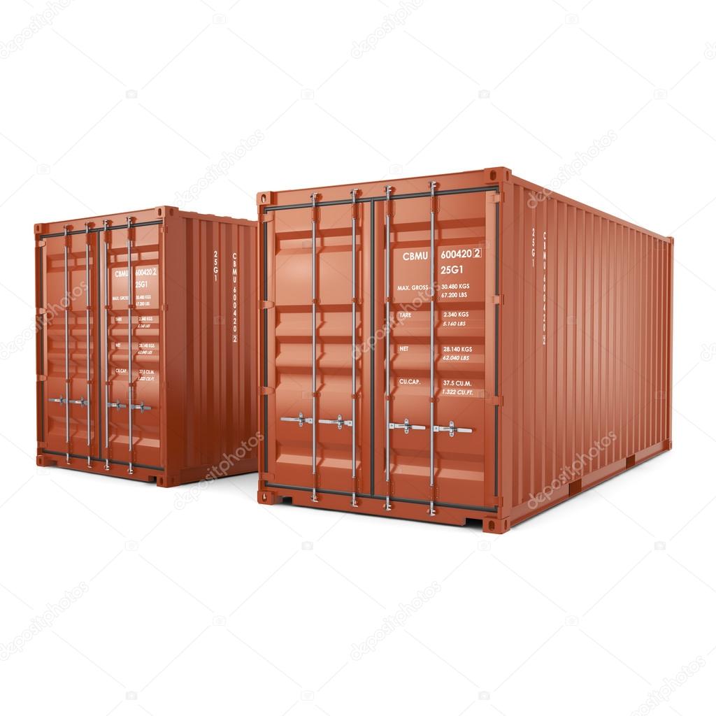 3D rendering containers — Stock Photo © apopium #118892476