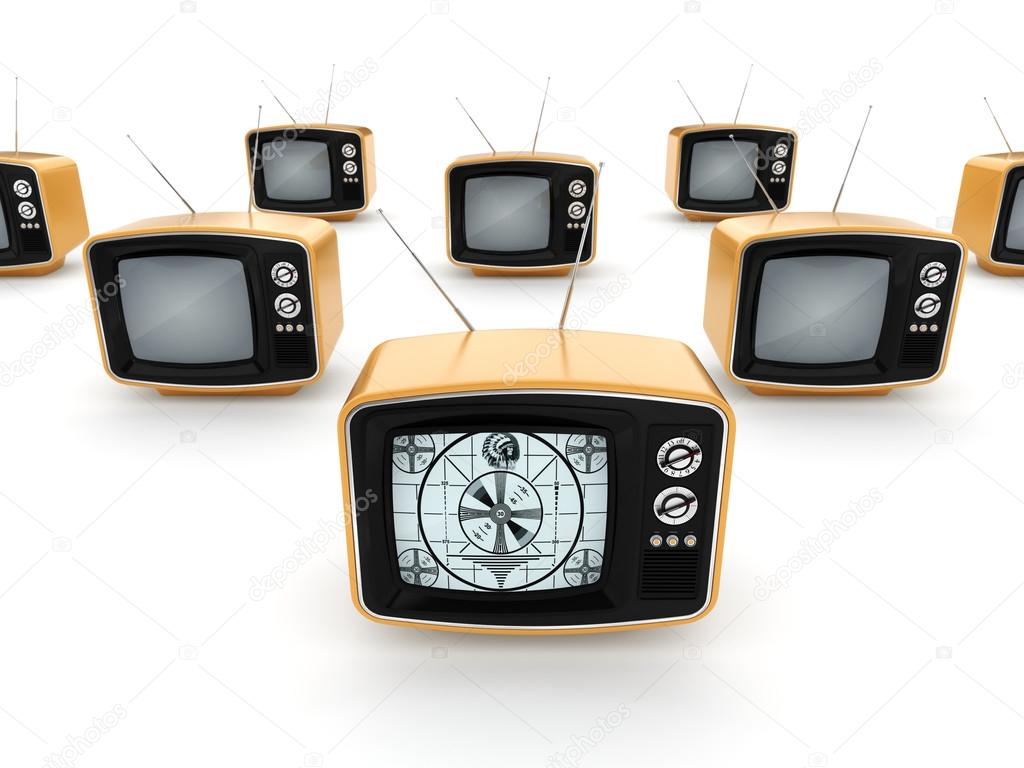 3D rendering old tv Stock Photo by ©apopium 118892878