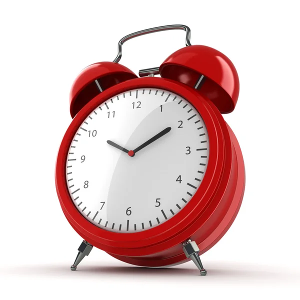 Old red analog alarm clock Stock Photos, Royalty Free Old red analog ...