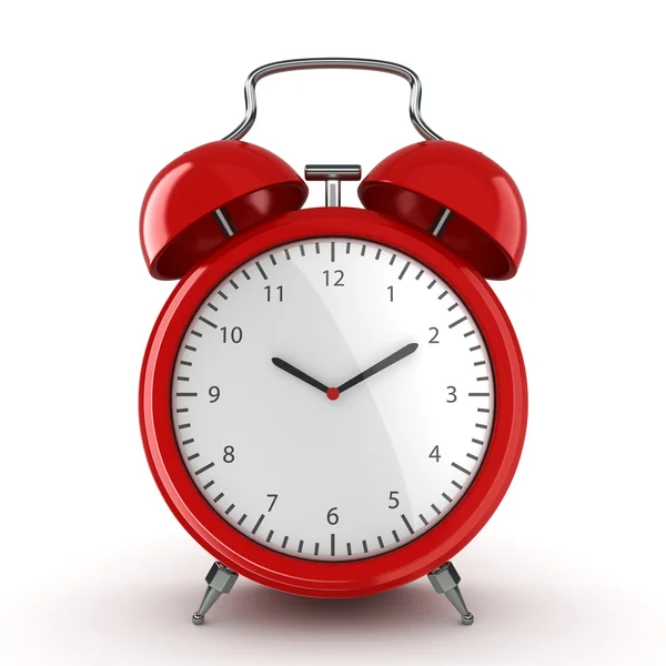 Old red analog alarm clock Stock Photos, Royalty Free Old red analog ...