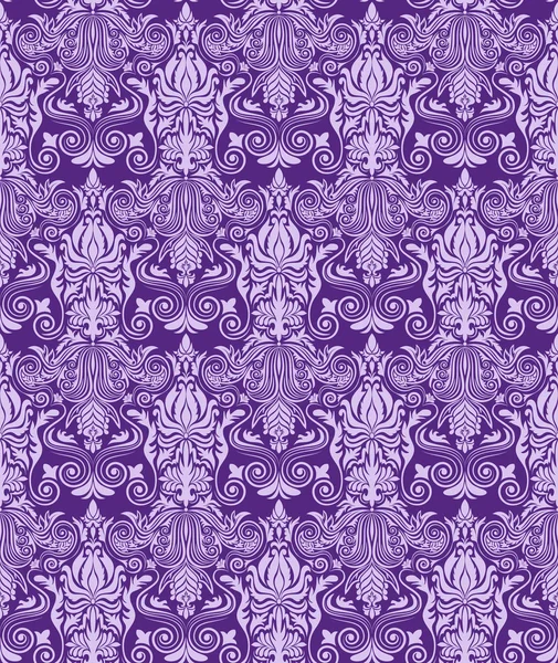 Violet seamless wallpaper pattern — Stock Vector © Zybr78 #1410895