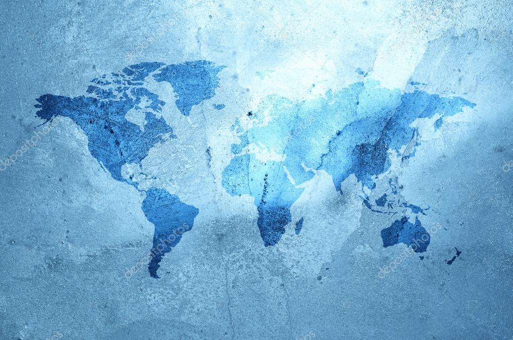 Ice map Stock Illustration by ©Bastetamon #76586861