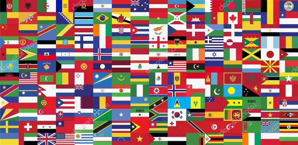 Flag background texture Stock Vector by ©strejman 122255224