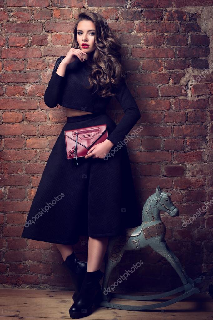 Fashion female model Stock Photo by ©Dmitry_Tsvetkov 105568578