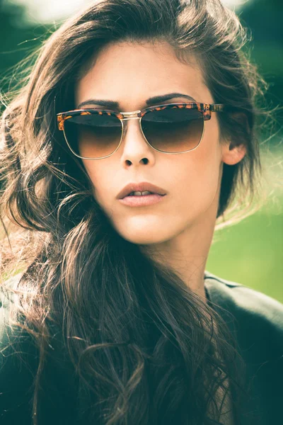 sunglasses portrait - Stock Image - Everypixel