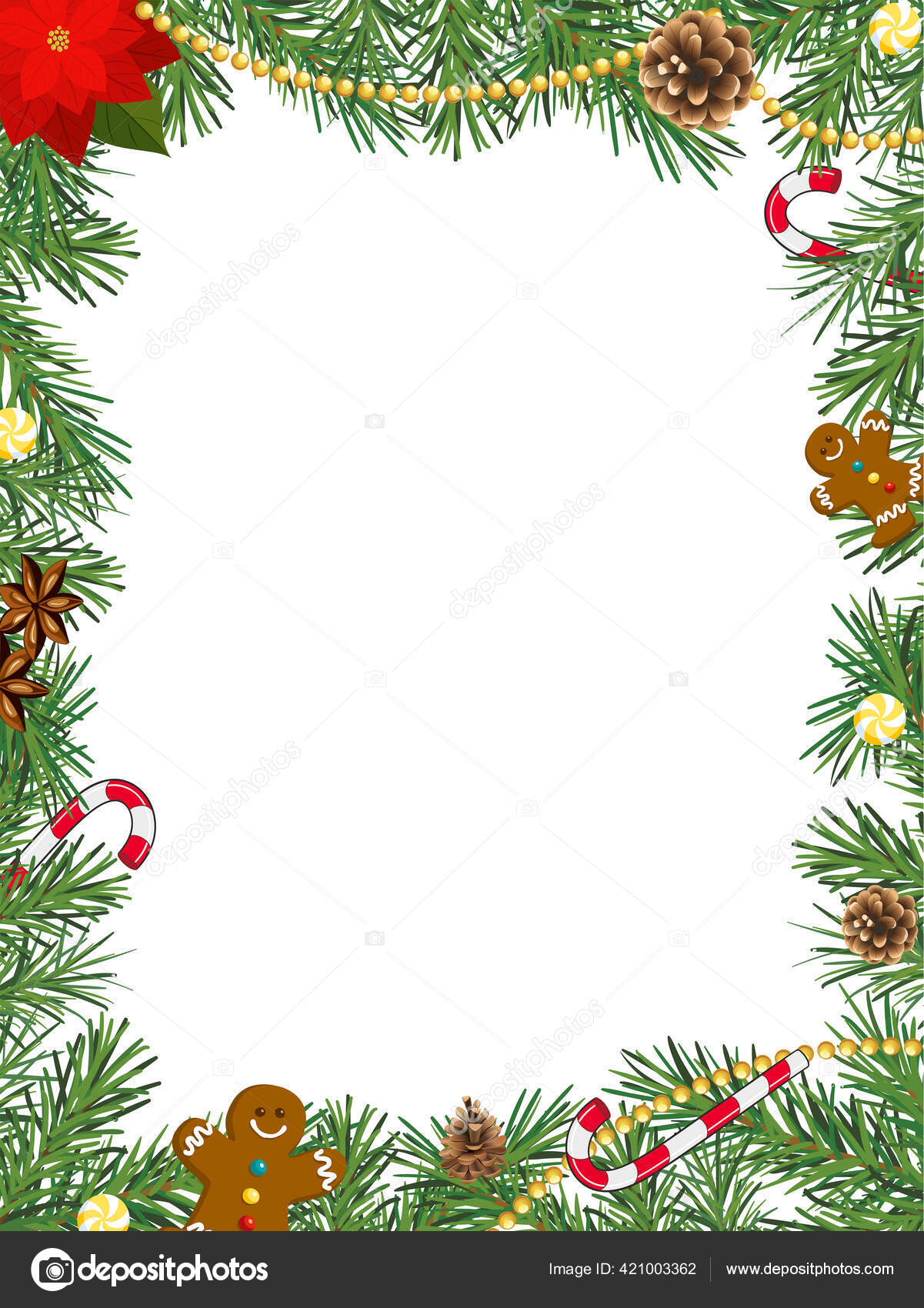 Juleramme Png Festlige Julegavne TenStickers