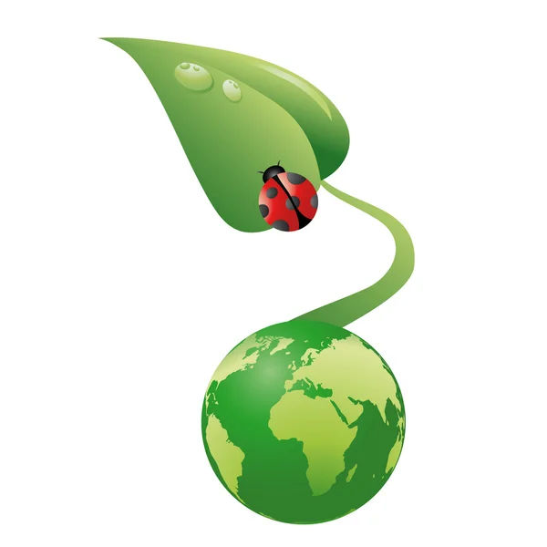 Planet earth and world map in different colors Stock Vector by ...