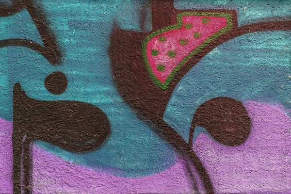 Graffiti Art With Food Plate