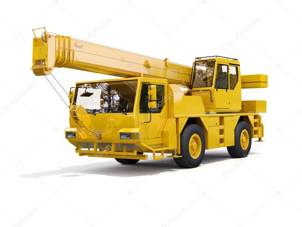 Truck Mounted Crane — Stock Photo © Supertrooper #53217781
