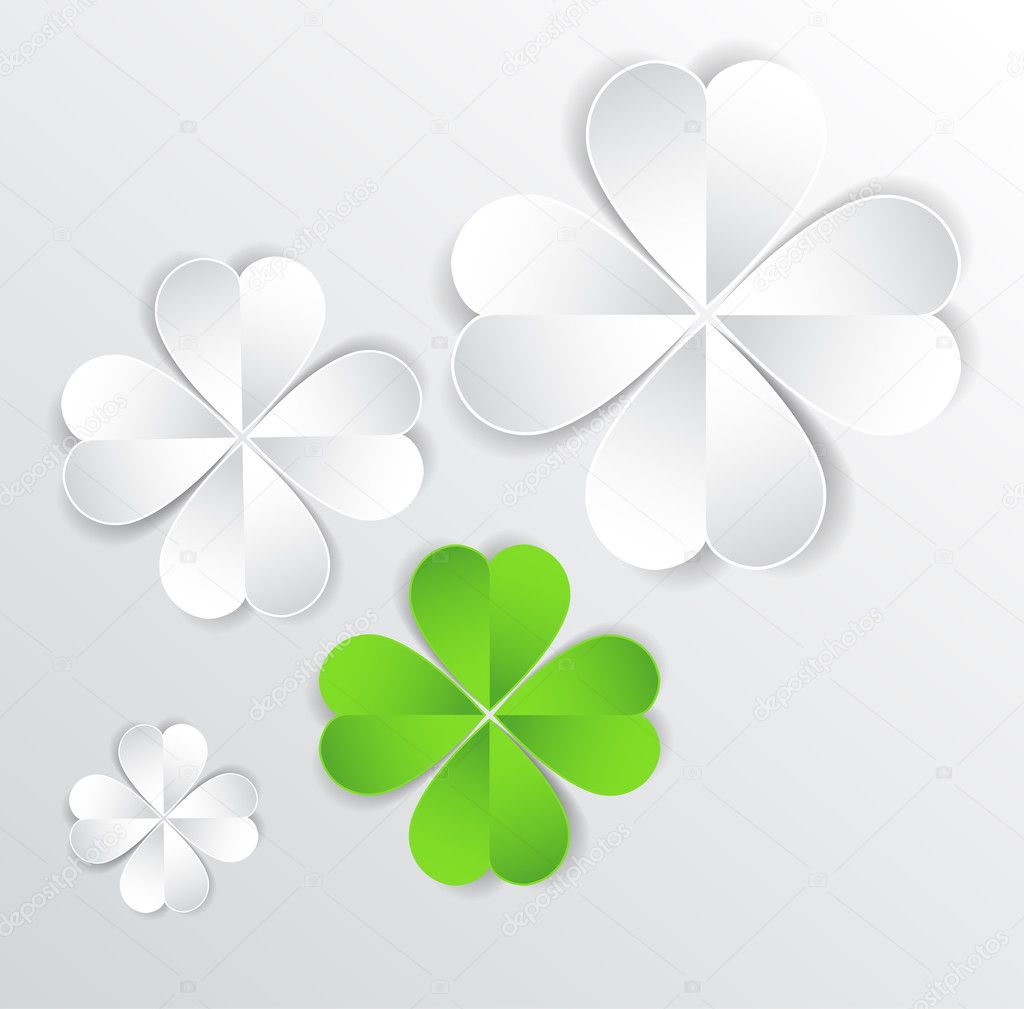 Cloverleaf Stock Vector Image by ©odina222 #77809658