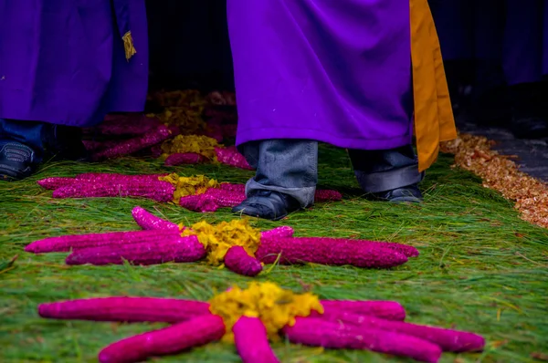 Easter carpets in antigua guatemala — Stock Photo © pxhidalgo #54397445