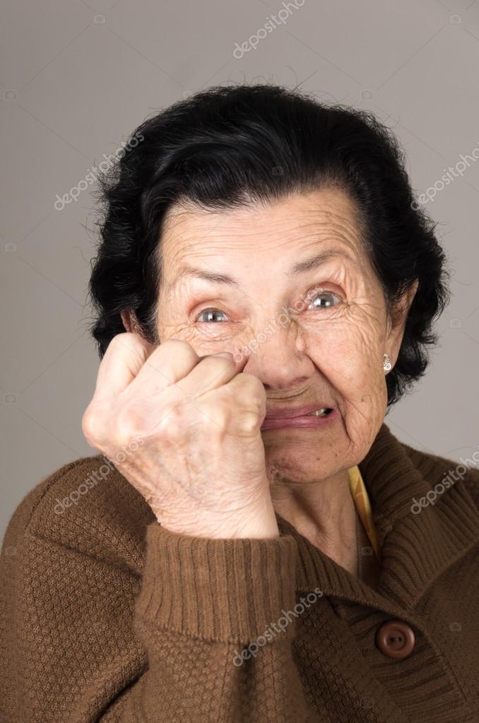 Portrait of angry old woman grandmother Stock Photo by ©pxhidalgo 64782635 Portrait of angry old woman grandmother Stock Photo by ©pxhidalgo 64782635