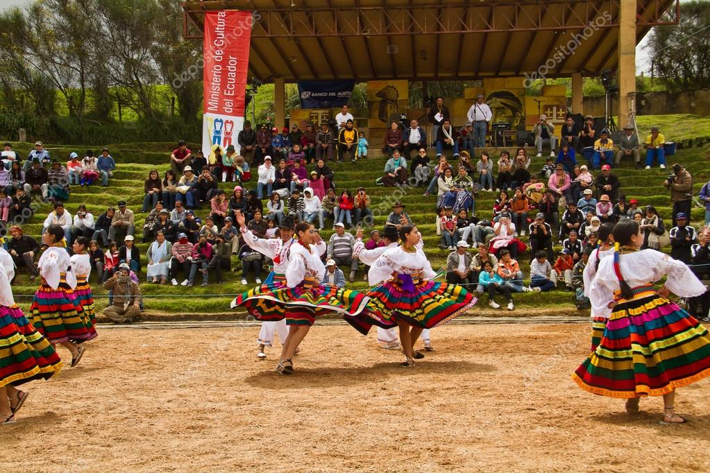 Indigenous community celebrating Inti Raymi, Inca Festival of the Sun ...