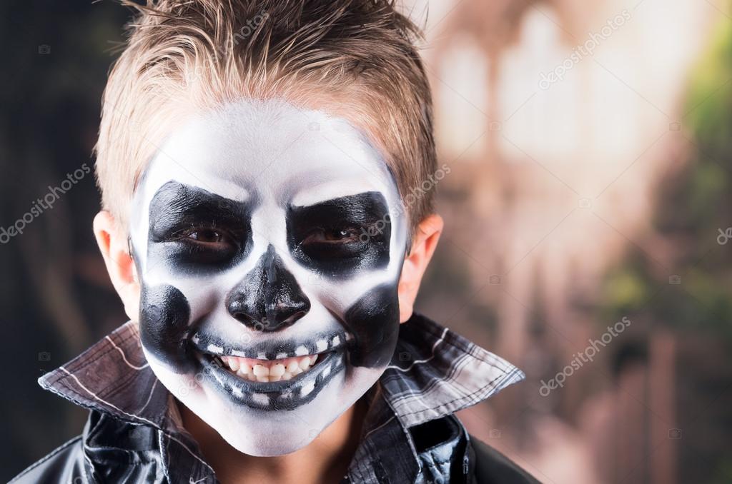 Skeleton Makeup For Boy | Saubhaya Makeup
