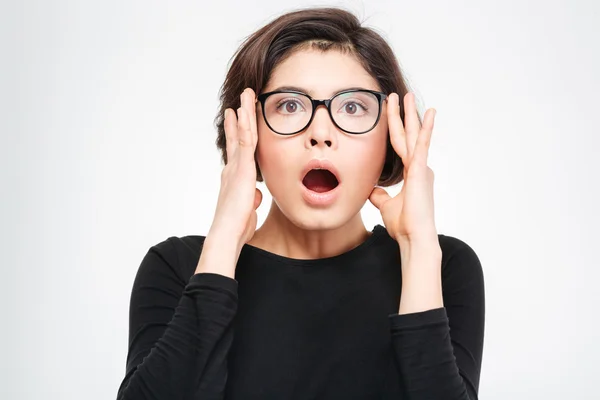 Amazed woman Stock Photos, Royalty Free Amazed woman Images | Depositphotos