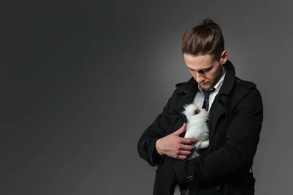 Man holding rabbit Stock Photos, Royalty Free Man holding rabbit Images ...