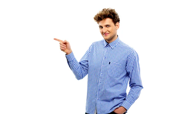 A man showing something Stock Photos, Royalty Free A man showing ...