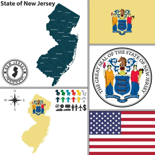 Nj Stock Vectors, Royalty Free Nj Illustrations | Depositphotos®