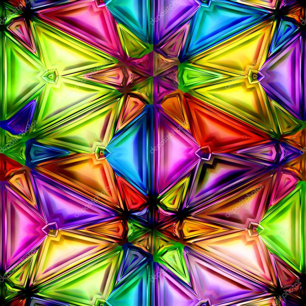 Seamless texture abstract shiny colorful background 3D illustration ...