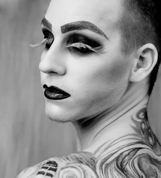 Man in makeup Stock Photos, Royalty Free Man in makeup Images ...