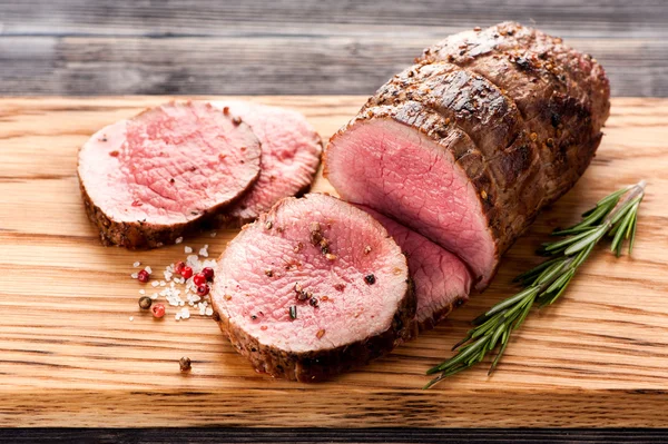 Roast beef closeup - Stock Image - Everypixel