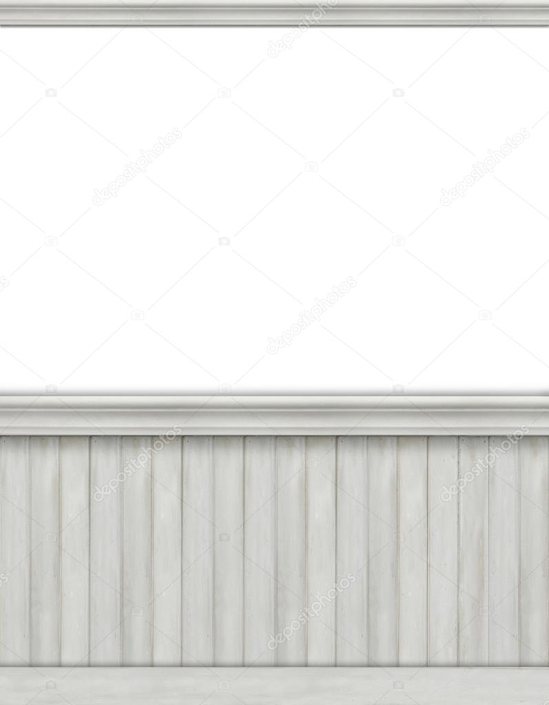 Blank backdrop with beadboard Stock Photo by ©Sandralise 68781079