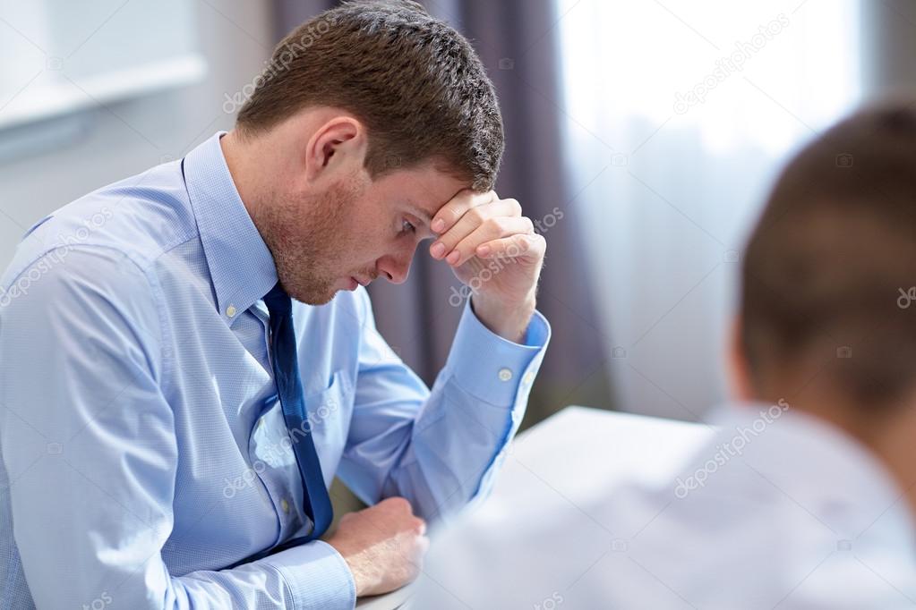 Business people having problem in office — Stock Photo © Syda ...