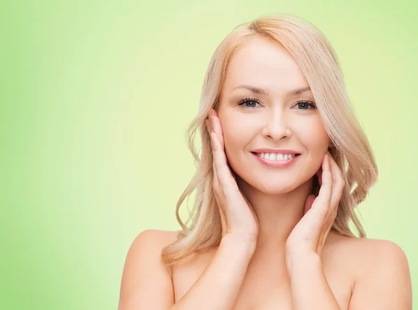 beautiful young woman face - Stock Image - Everypixel