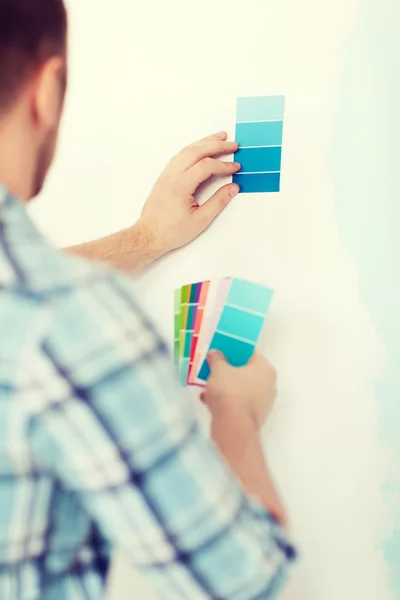 Male with color pallets - Stock Image - Everypixel