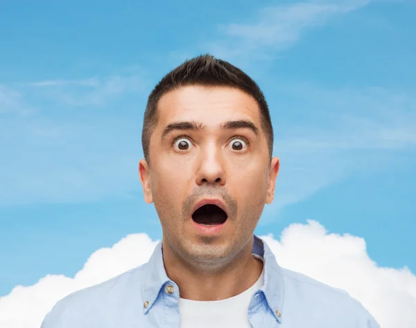 Scared man shouting — Stock Photo © Syda_Productions #71195233