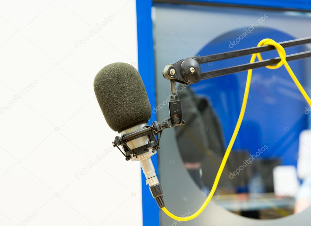 Radio Station Microphone Stand
