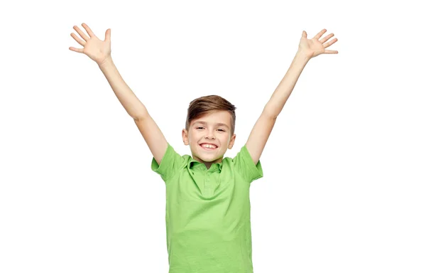 Boy raising hands Stock Photos, Royalty Free Boy raising hands Images ...