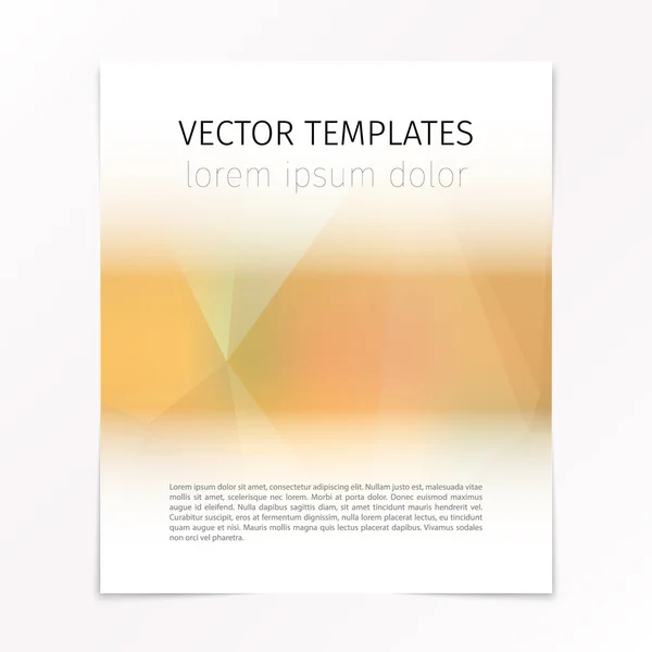 Abstract design cover page template Stock Vector Image by ©whitehoune ...