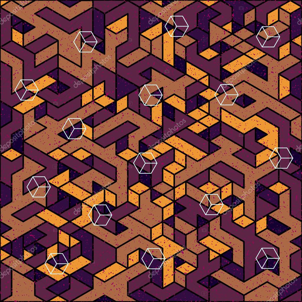 Isometric digital pattern Stock Vector Image by ©whitehoune #109768212