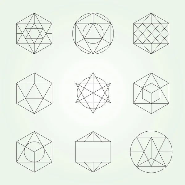 Sacred geometry symbols for transformation - raillomi