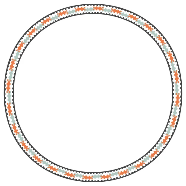 Native American Circle Border