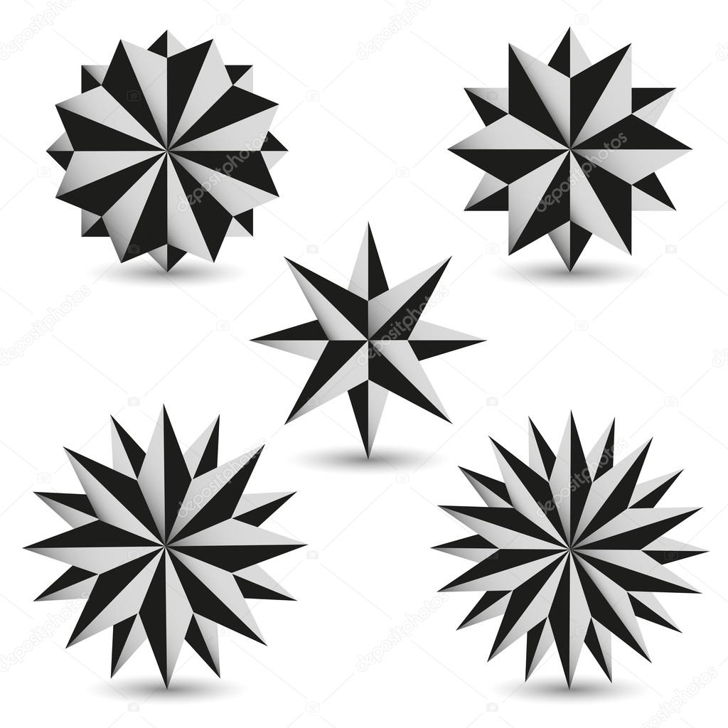 Conjunto estrella de gráficos vectoriales Vector de stock #109372910 de ...