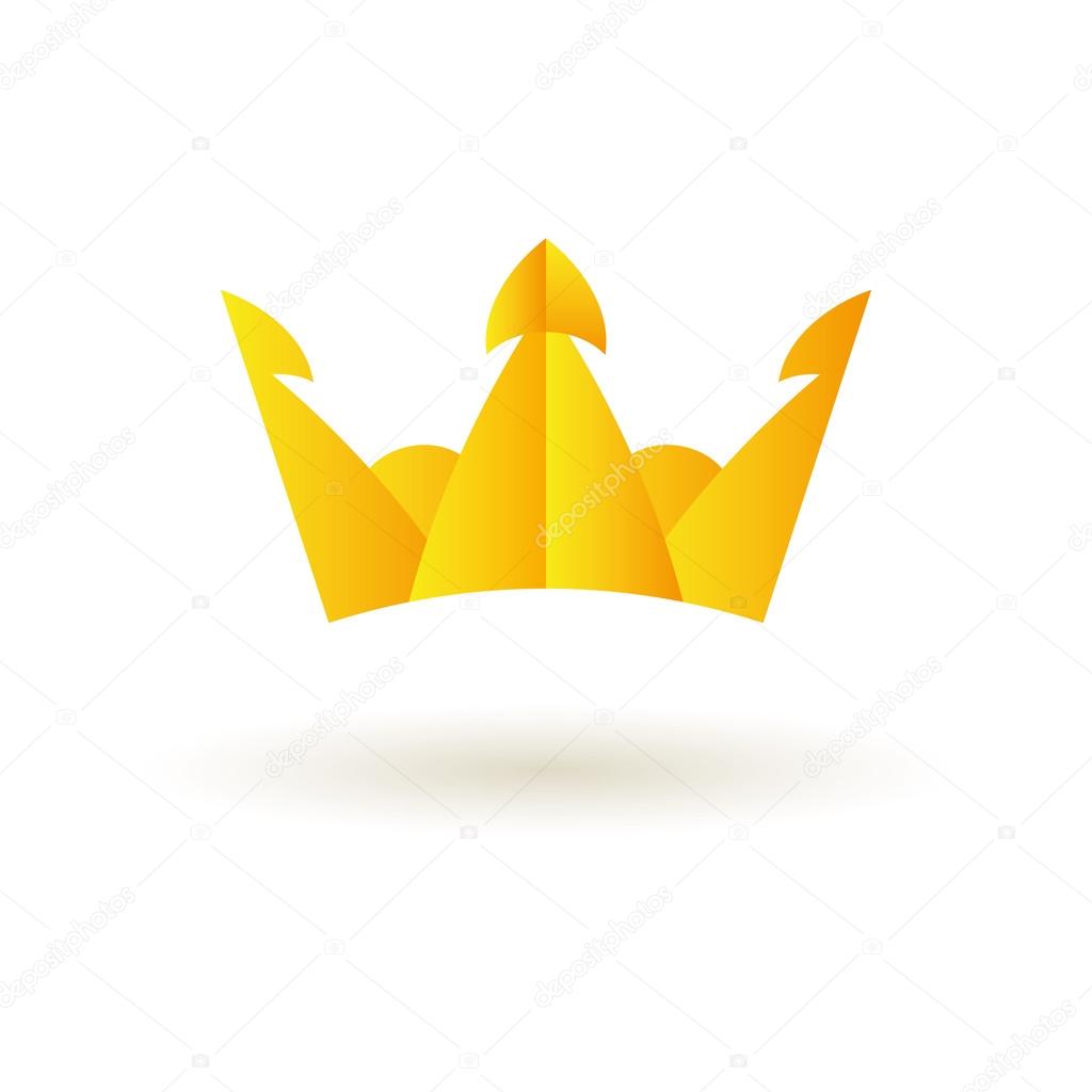Crown king logo symbol icon vector Stock Vector by ©alvaroc 116271106